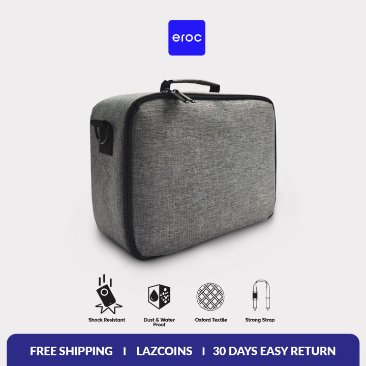 Eroc Projector Bag Oxford Cloth Dust Shock Proof W/Buckle Strap&Handle ...