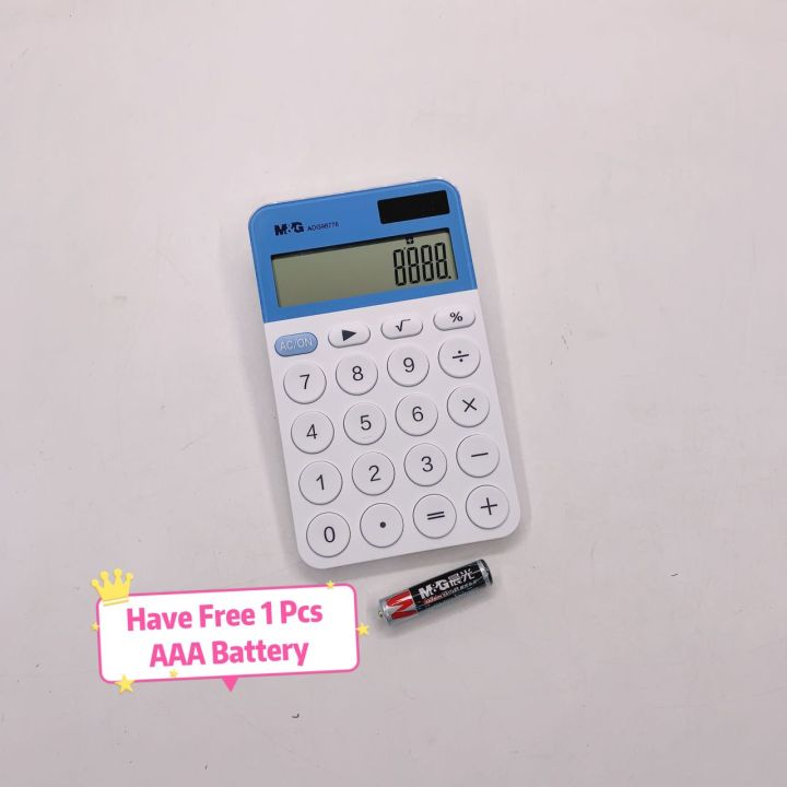 M&G 20-Key Desktop Electronic Calculator 12 Digit ADG98776/20键桌面型计算机 (Price For 1 Pcs) | Lazada