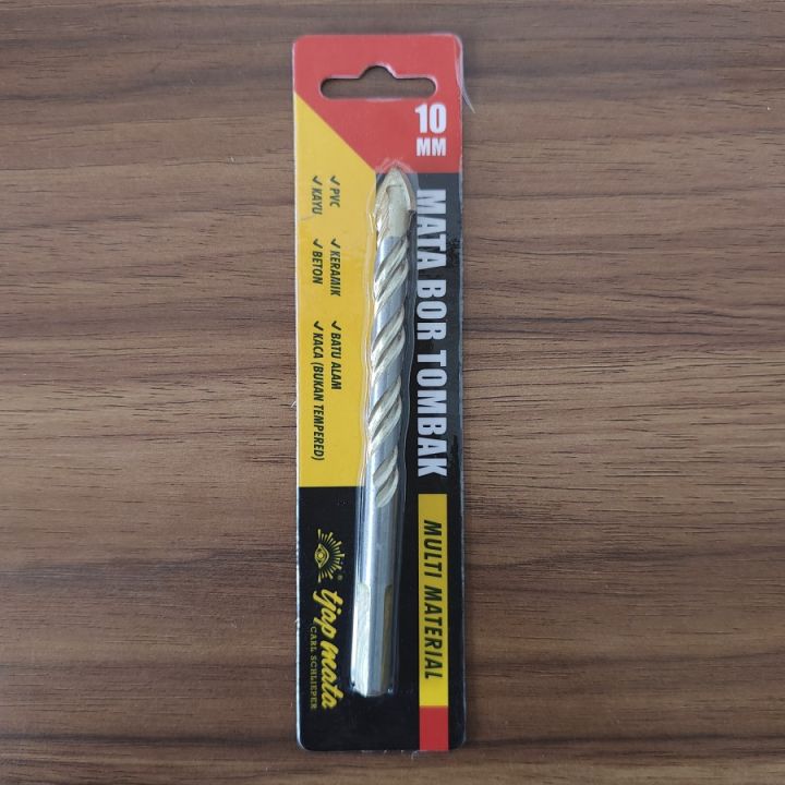 Mata Bor Tombak 10mm Mata Bor Marmer Kaca Keramik Pvc Batu Alam Kayu ...