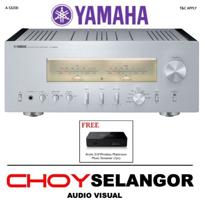 Yamaha A-S3200 Integrated Amplifier | Lazada