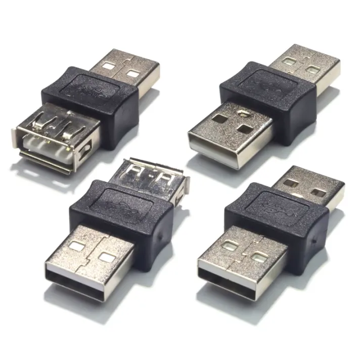 2Pcs USB Type A Converters Adapters Plugs and Play Design For Laptops ...