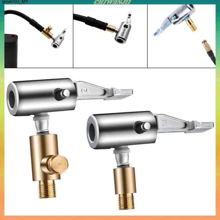 goya102 Tire pneumatic chuck adapter, heavy-duty brass tire adapter ...