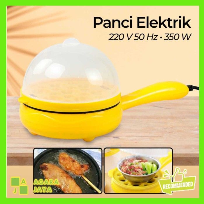 TEFLON/WAJAN/PANCI LISTRIK SERBAA PANCAKE EGG BOILER FRYING PAN ...
