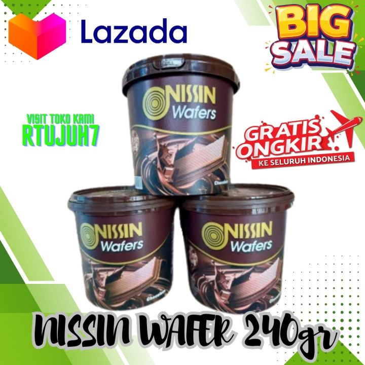 Nissin – Wafer Renyah 240gr untuk Snack Harian – Cemilan Wafer Premium ...