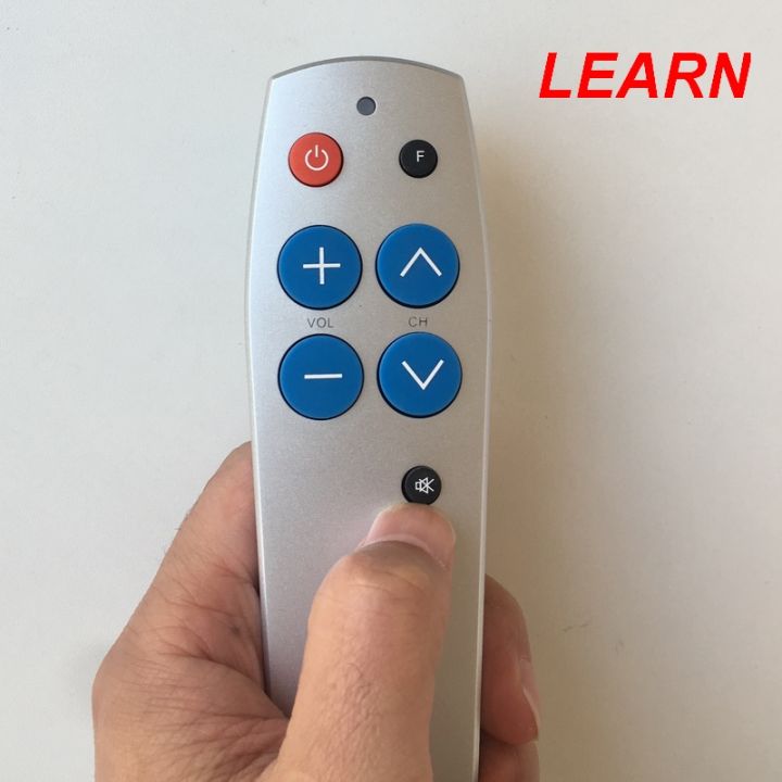 7 Big buttons Universal Learn Remote Control for TV STB DVD BOX DVB ...