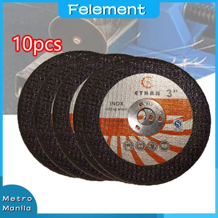 10pcs 3 Inch Grinding Wheel Cutting Disc For Metal Angle Grinder Tl ...