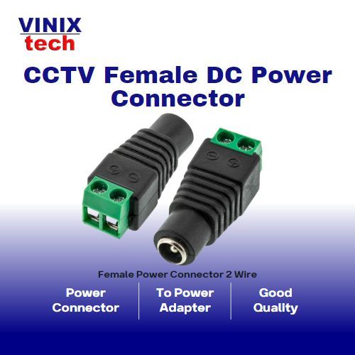 DC FEMALE connector for cctv connector | 12V CC Power | Lazada PH