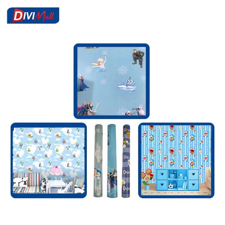 Divimall Anime printed Wallpaper 45cm x 5m | Lazada PH