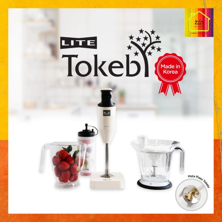 NEOHAUS TOKEBI LITE Hand Blender Multifungsi Made in Korea Low Watt ...
