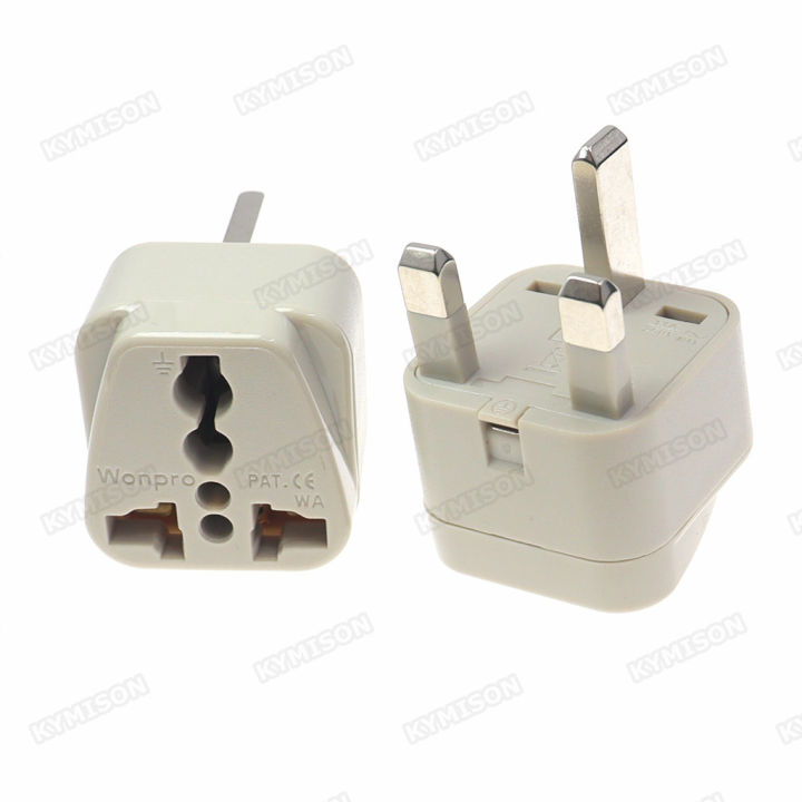 Wonpro UK Standard Travel Plug, Convert Universal EU/US/AU to Singapore ...