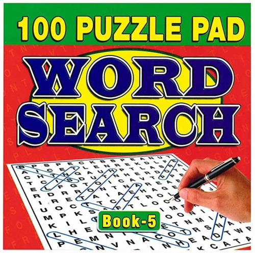 100 Puzzle Pad Word Search Book 5-8 (Wfgraham) | Lazada Singapore