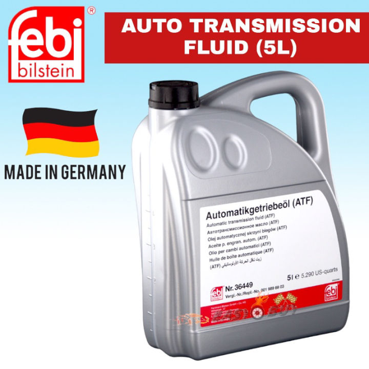 FEBI BILSTEIN AUTO TRANSMISSION FLUID ATF OIL (5L) - Mercedes Merc W204 ...