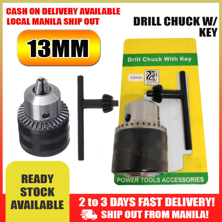 Drill Chuck with Key (13mm-1/2) | Lazada PH