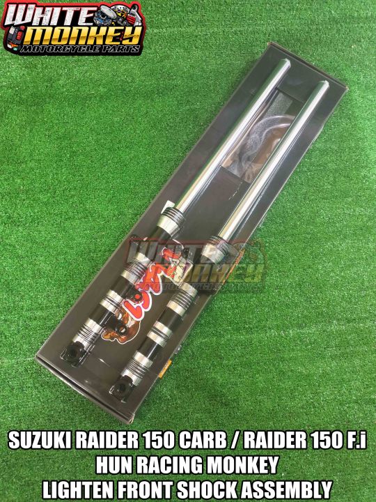 SUZUKI RAIDER 150 CARB / RAIDER 150 F.i HUN RACING MONKEY LIGHTEN FRONT ...