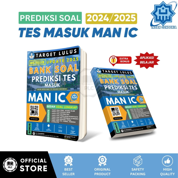 Buku Bank Soal Tes Man Ic 2025 Paling Lengkap Bank Soal Man Insan ...