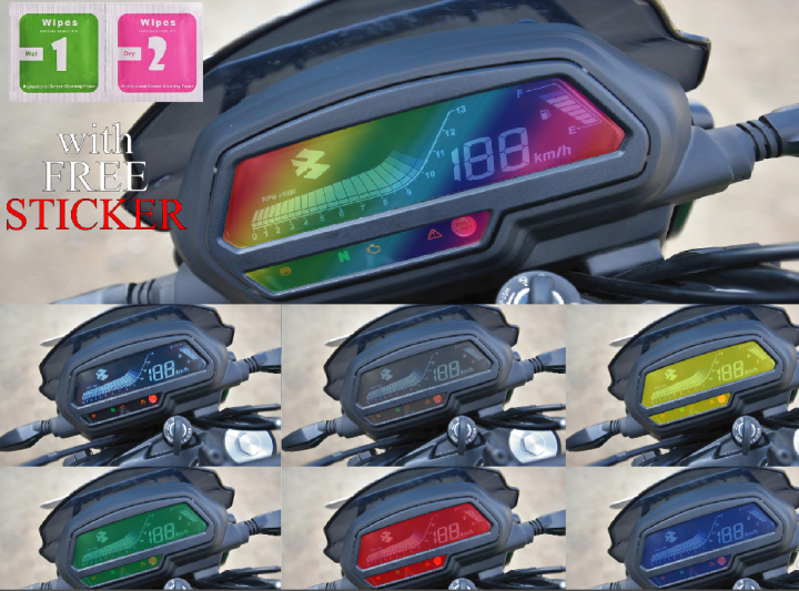 KAWASAKI DOMINAR 400/PANEL GAUGE PROTECTOR W/ FREE SMOKE FILM | Lazada PH