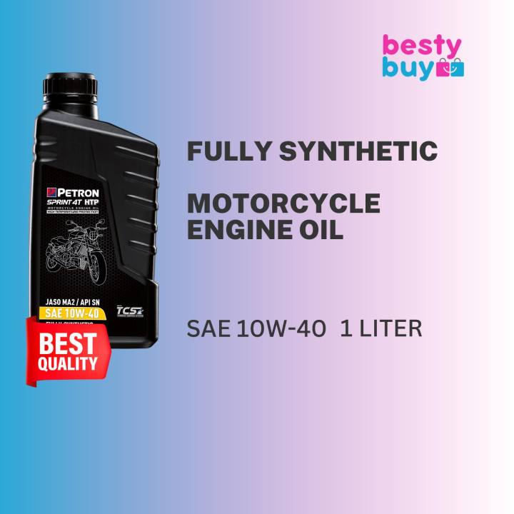 Petron Sprint 4T HTP Fully Synthetic Motorcycle Engine Oil SAE 5W-40 ...