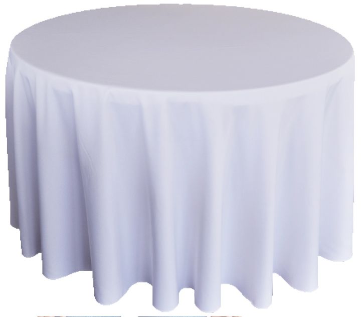 White Round Table Cloth (8-Seater) | Lazada PH
