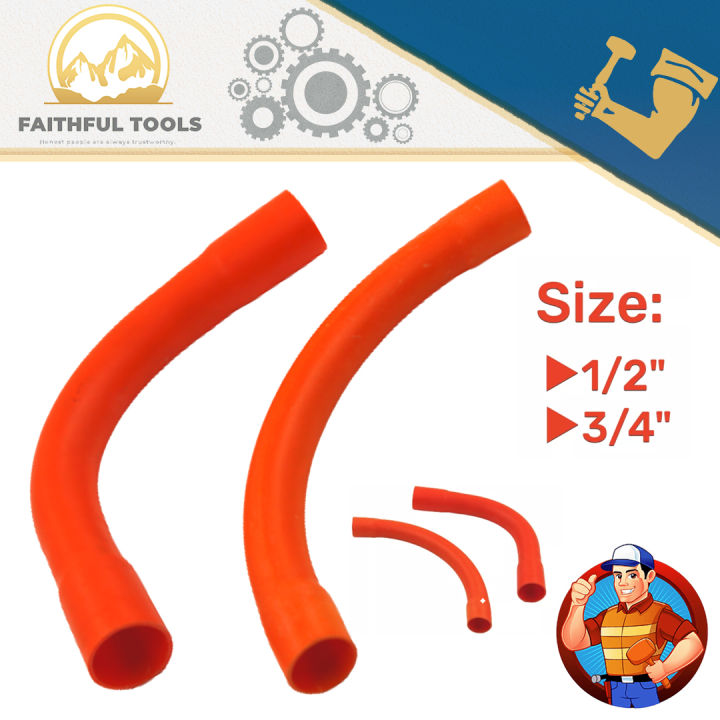 PVC CONDUIT LONG ELBOW 1/2" 3/4" | Lazada PH
