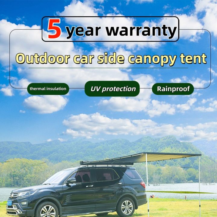 Outdoor car awning sunshade camping travel suction cup awning car side ...