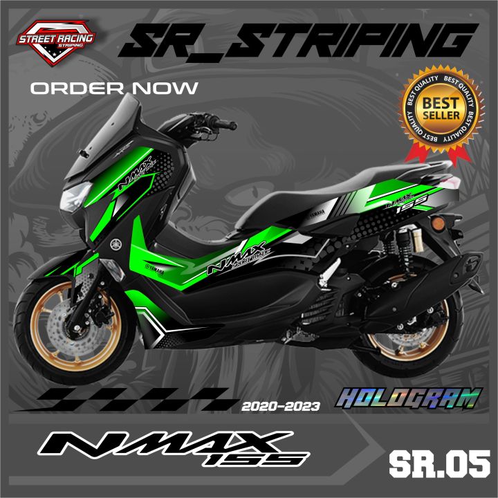 Stiker Striping Nmax New - Sticker Striping Variasi List Motor Nmax New ...