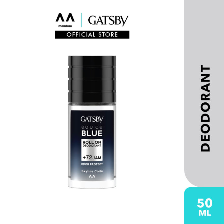 GATSBY Eau De Blue Deodorant Roll On Skyline Code 50ml | Lazada