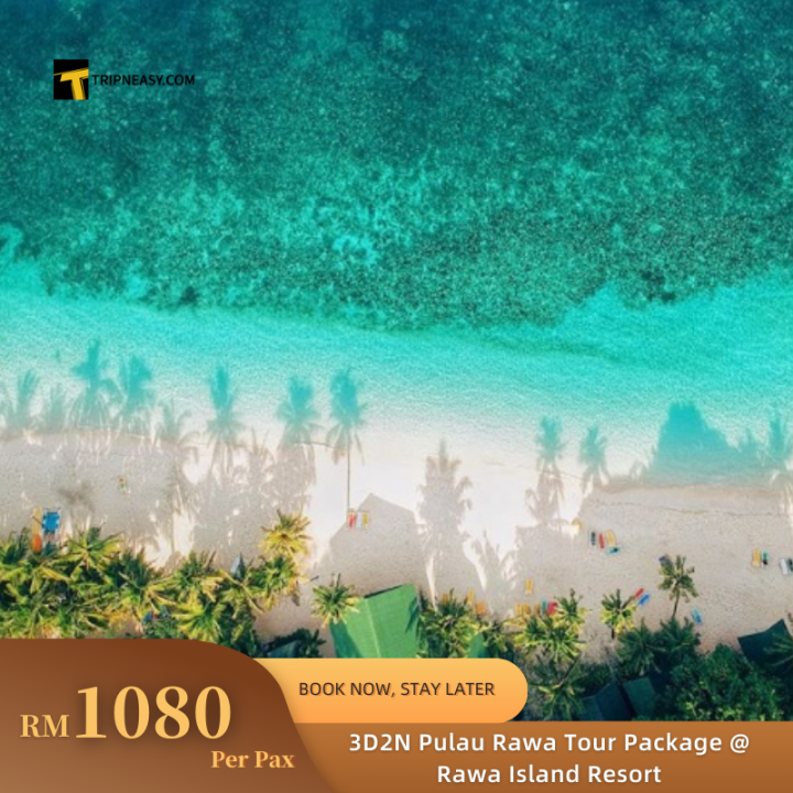 Tripneasy 3D2N Rawa Island Resort Package 2023 | Lazada