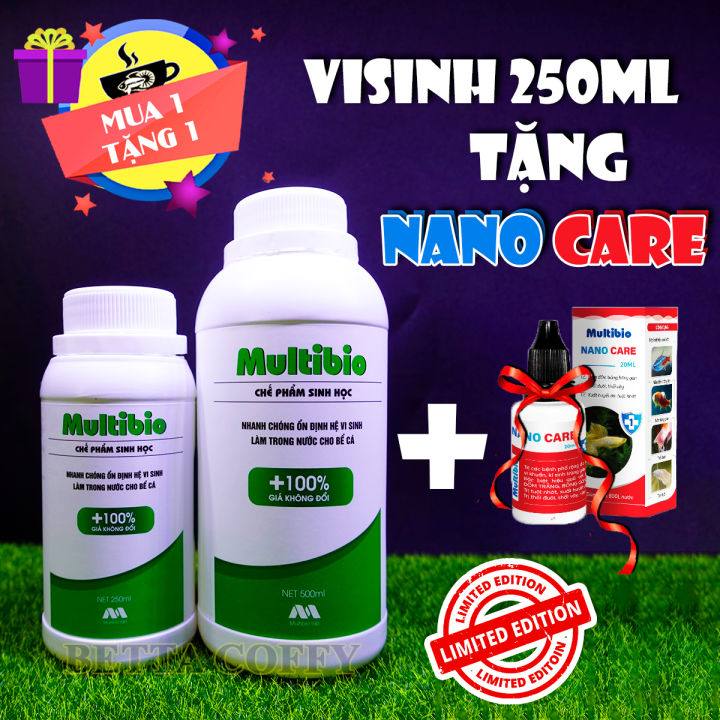Vi sinh Multibio - Giúp trong nước khử mùi tanh bể cá thủy sinh multi ...