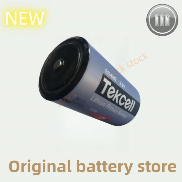2024 ban đầu tekcell SB-D02 3.6V pin lithium với Loại ổ cắm D Đồng hồ đo lưu lượng PLC Pin ...