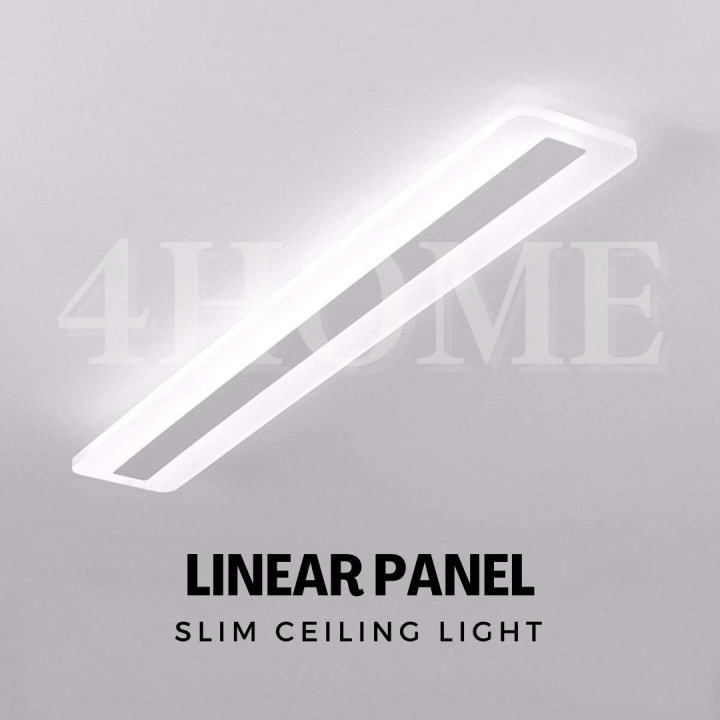 Linear Rectangular Panel Light 13W Tritone | Lazada Singapore