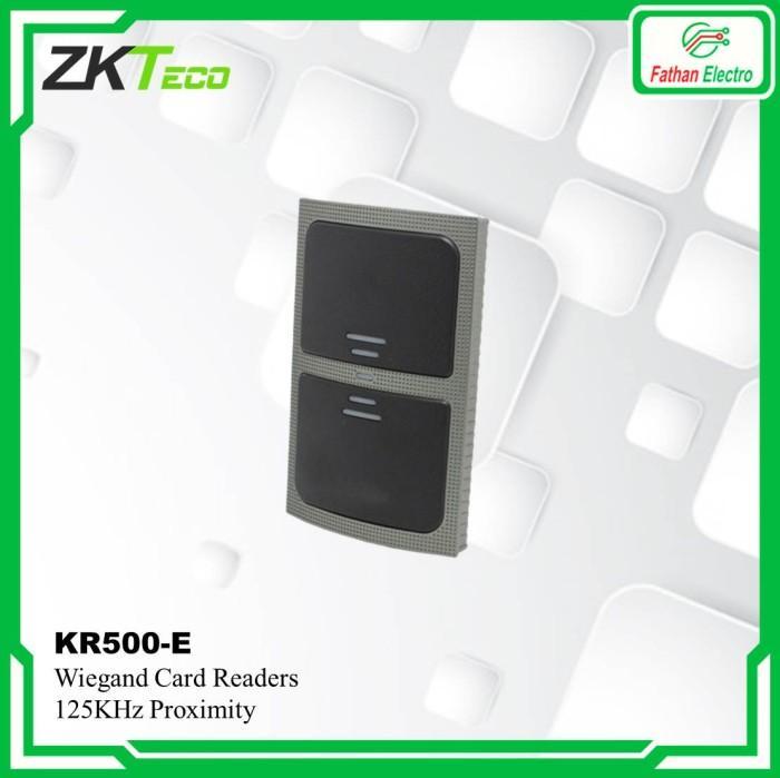 RFID READER ACCESS CONTROL ZKTECO KR500 E WIEGAND READER 125KHZ - BOSS ...