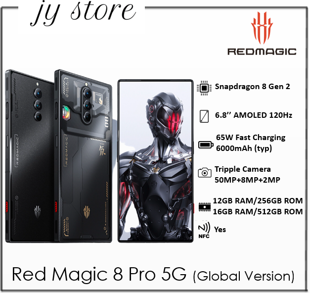 Nubia Redmagic 8s Pro / 8 Pro 5G **Global Version** | Lazada Singapore