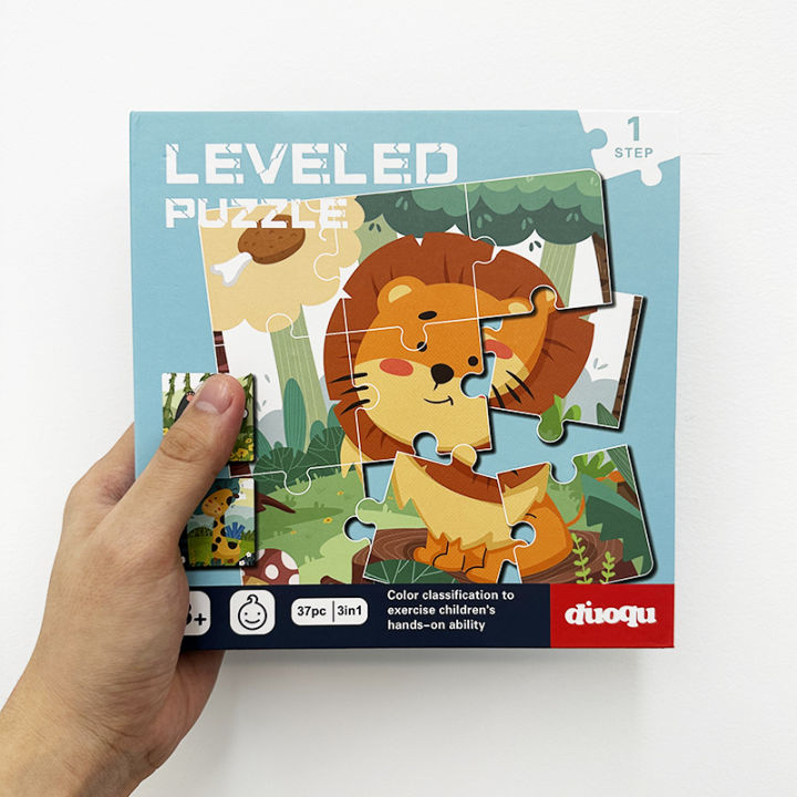 Magnetic Puzzle Books Jigsaw Puzzle Toy Enlightenment Bilingual Story ...