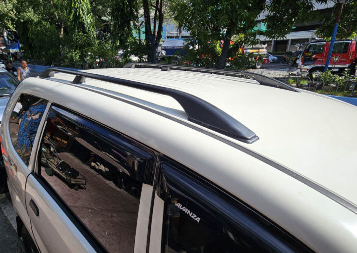 Toyota Avanza Black Roof Rail | Lazada PH