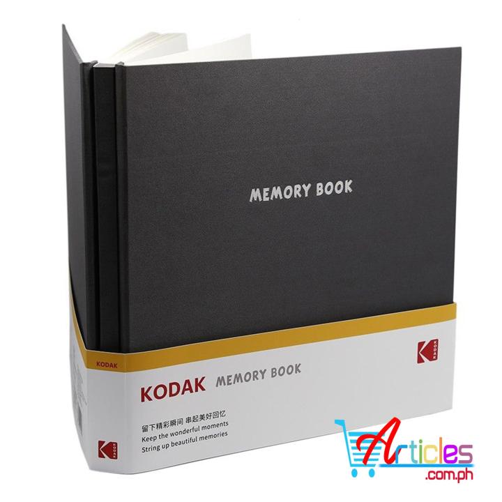 KODAK SELF ADHESIVE MEMORY BOOK PHOTO ALBUM SCRAPBOOK 40 PAGES (325mm x 330mm) BLACK | Lazada PH