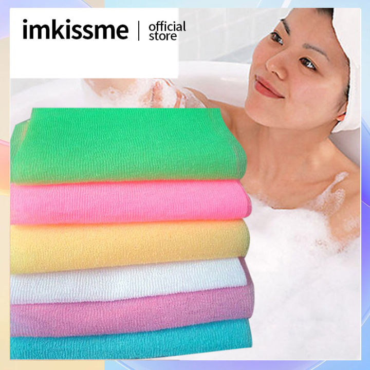Nylon Wash Cloth Bath Towel Beauty Body Skin Exfoliating Shower ...