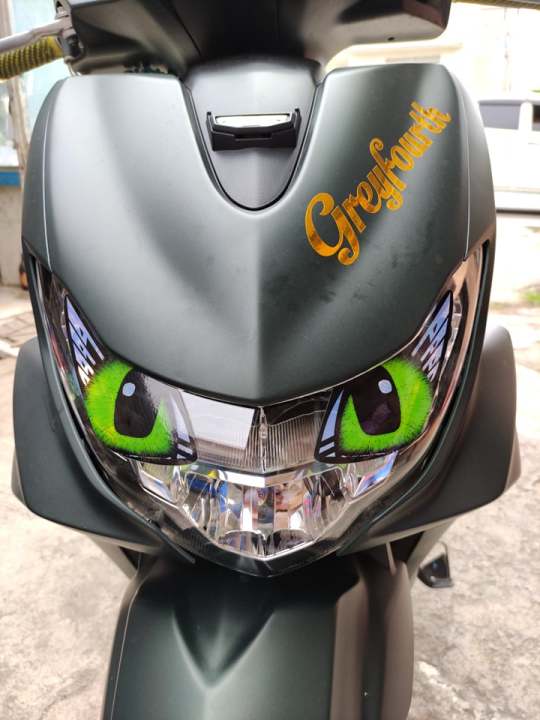 Winker For Yamaha Gravis 125 Green Toothless Eyes | Lazada PH