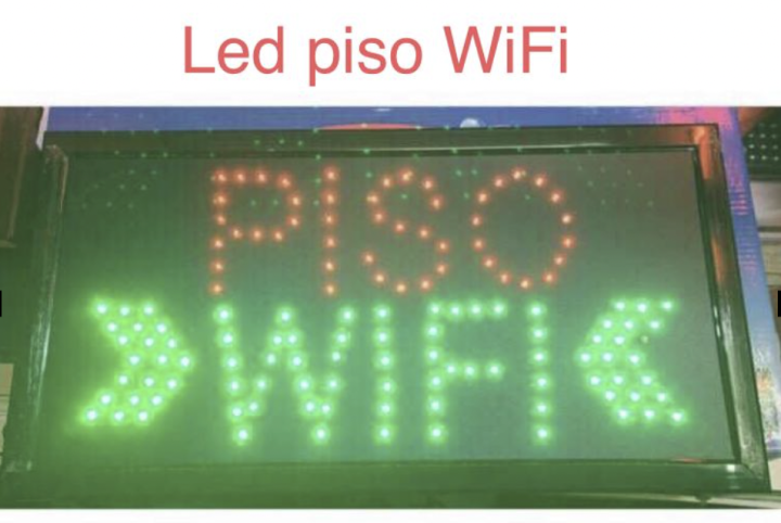 LED SIGN "PISO WIFI" (tested before ship out) | Lazada PH