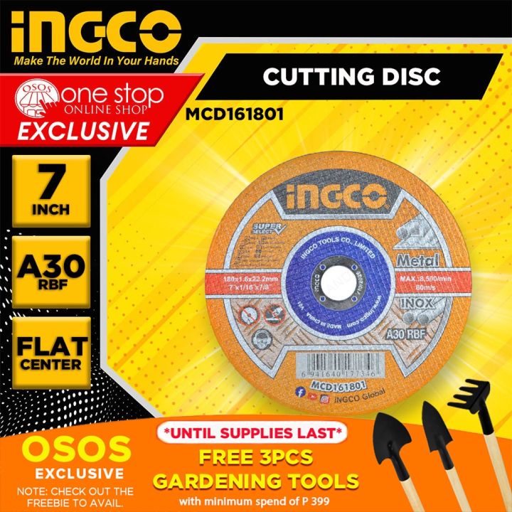 INGCO by OSOS Super Select 7-inches Abrasive Metal Cutting Disc ...