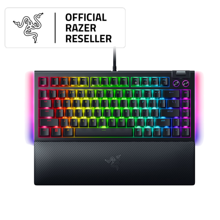 Razer BlackWidow V4 75% - US Layout Hot-swappable Mechanical Gaming ...
