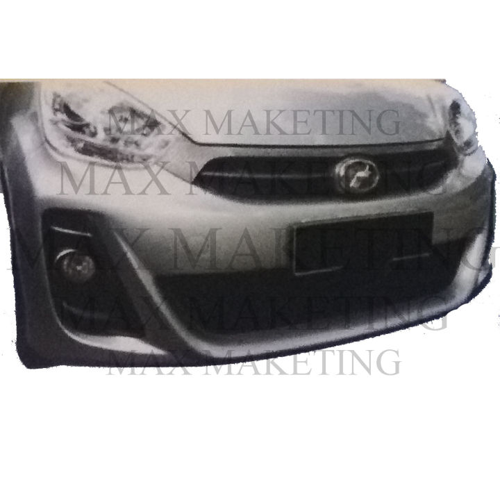 B1352 Perodua New Myvi 1.5 Front Bumper With Lamp & Cover (Extreme/SE ...