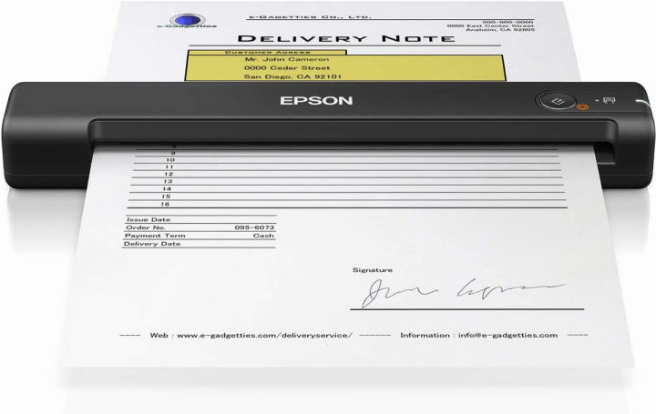 Epson WorkForce ES-50 Portable Sheet-Fed Document Scanner for PC and Mac | Lazada PH