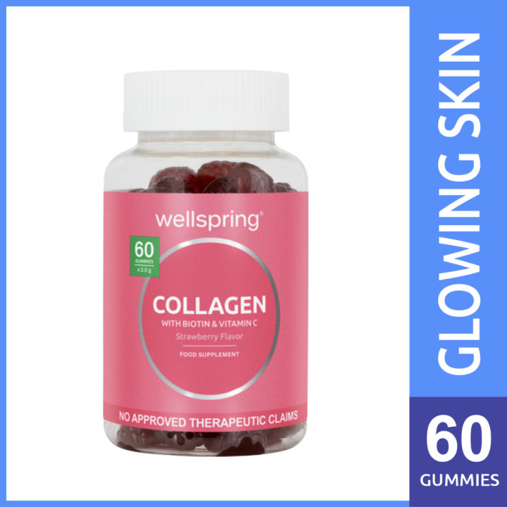 Wellspring Collagen Gummies Anti-Aging, Skin Repair, Hair Nail ...