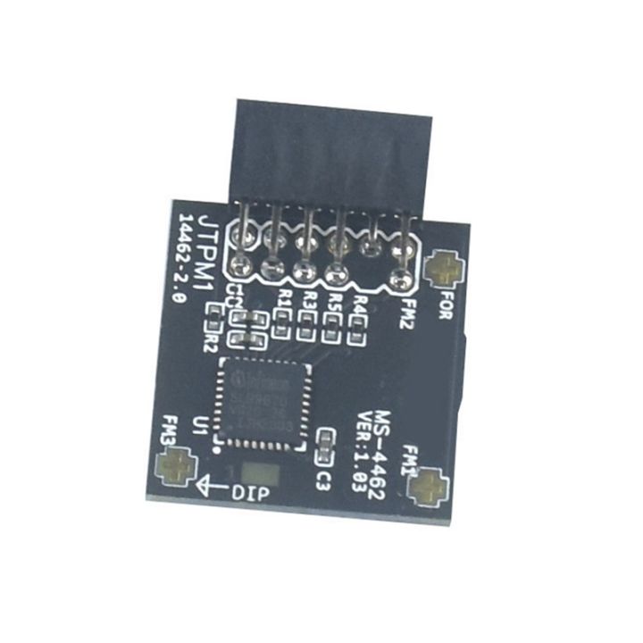 【NLN】-TPM 2.0 Encryption Security Module TPM MS-44462-SPI 12 Pin SPI TPM2.0 Security Module for ...