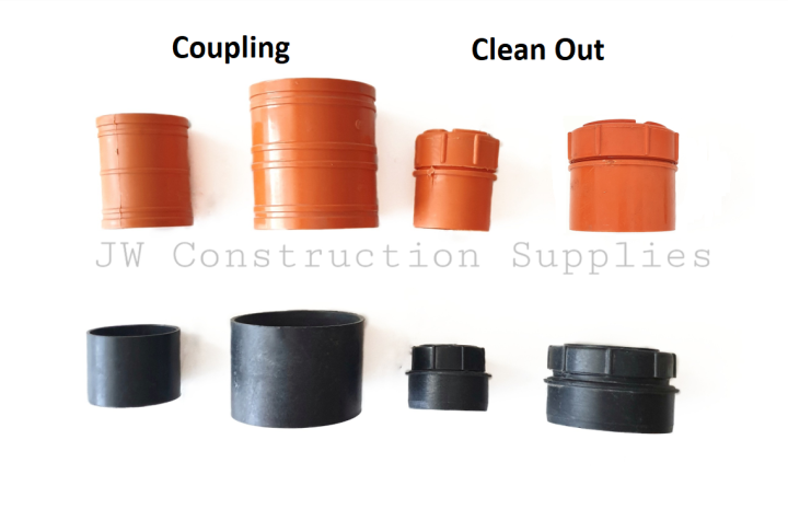 PVC Orange/ Black Coupling/ Clean Out (2", 3", 4") | Lazada PH