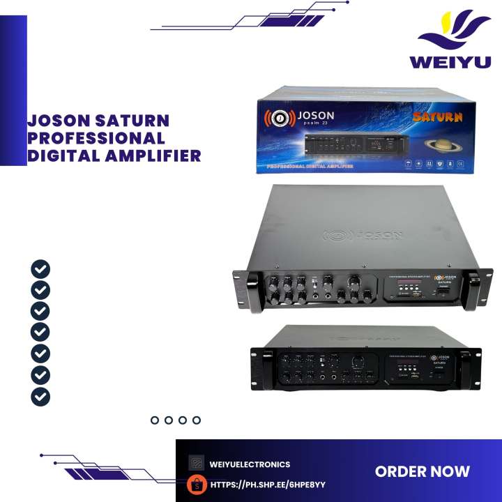 Joson Saturn Integrated Professional Amplifier | Lazada PH