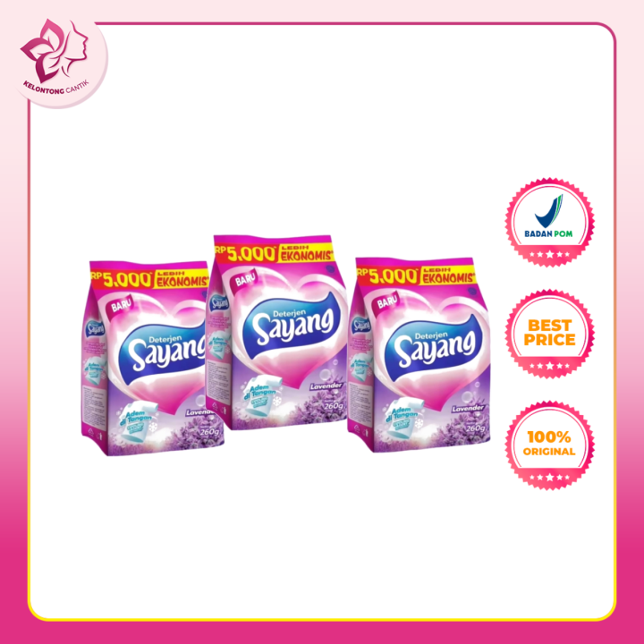 Sayang Fresh Powder Detergent - Detergent Powder Sayang | Kelontong ...