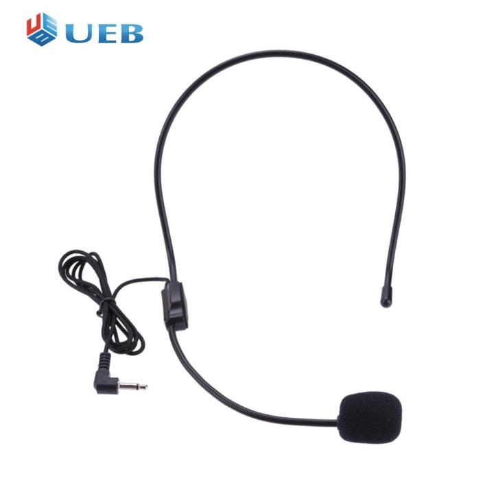 Portable Guide Lecture Speech Headset Mic Head-mounted Guide Lecture ...
