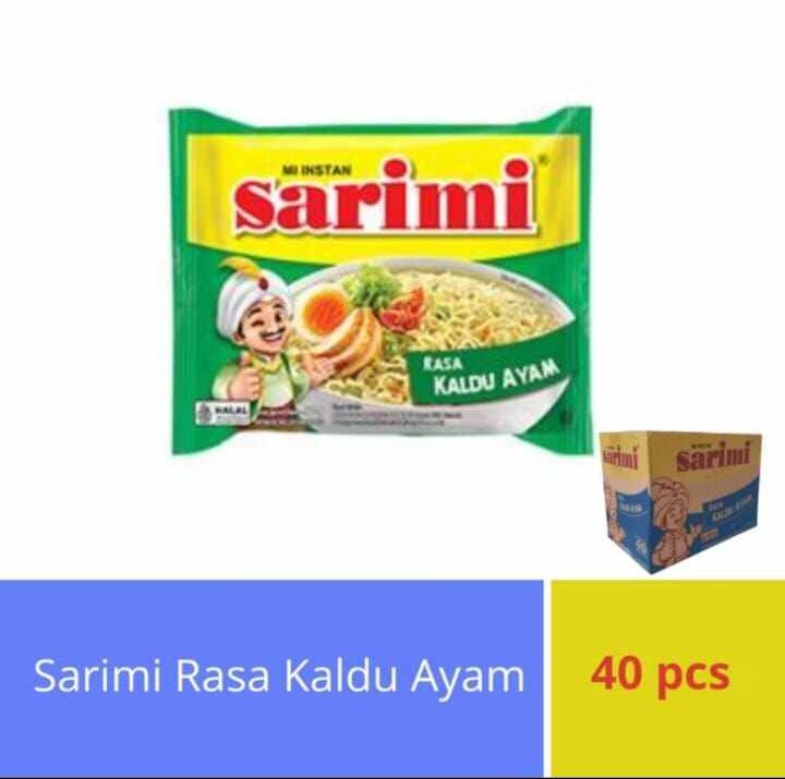 Sarimi kaldu ayam 1 dus isi 40 bungkus Mie Kuah Instan | Lazada Indonesia