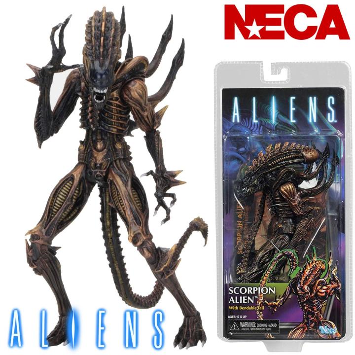 Figma ฟิกม่า Figure Action จากหนังดัง NECA Aliens Scorpion Alien 7 Series 13 เอเลี่ยน ฝูงมฤตยู ...